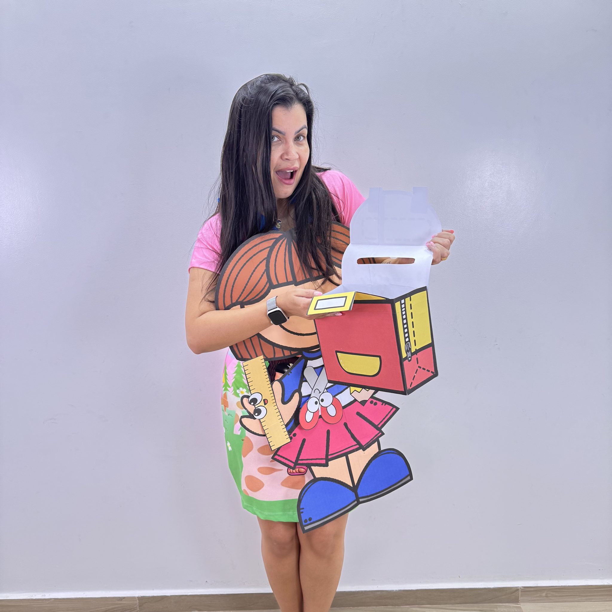 A Mochila Mágica DIA DO ESTUDANTE - Professora Lucília paulino